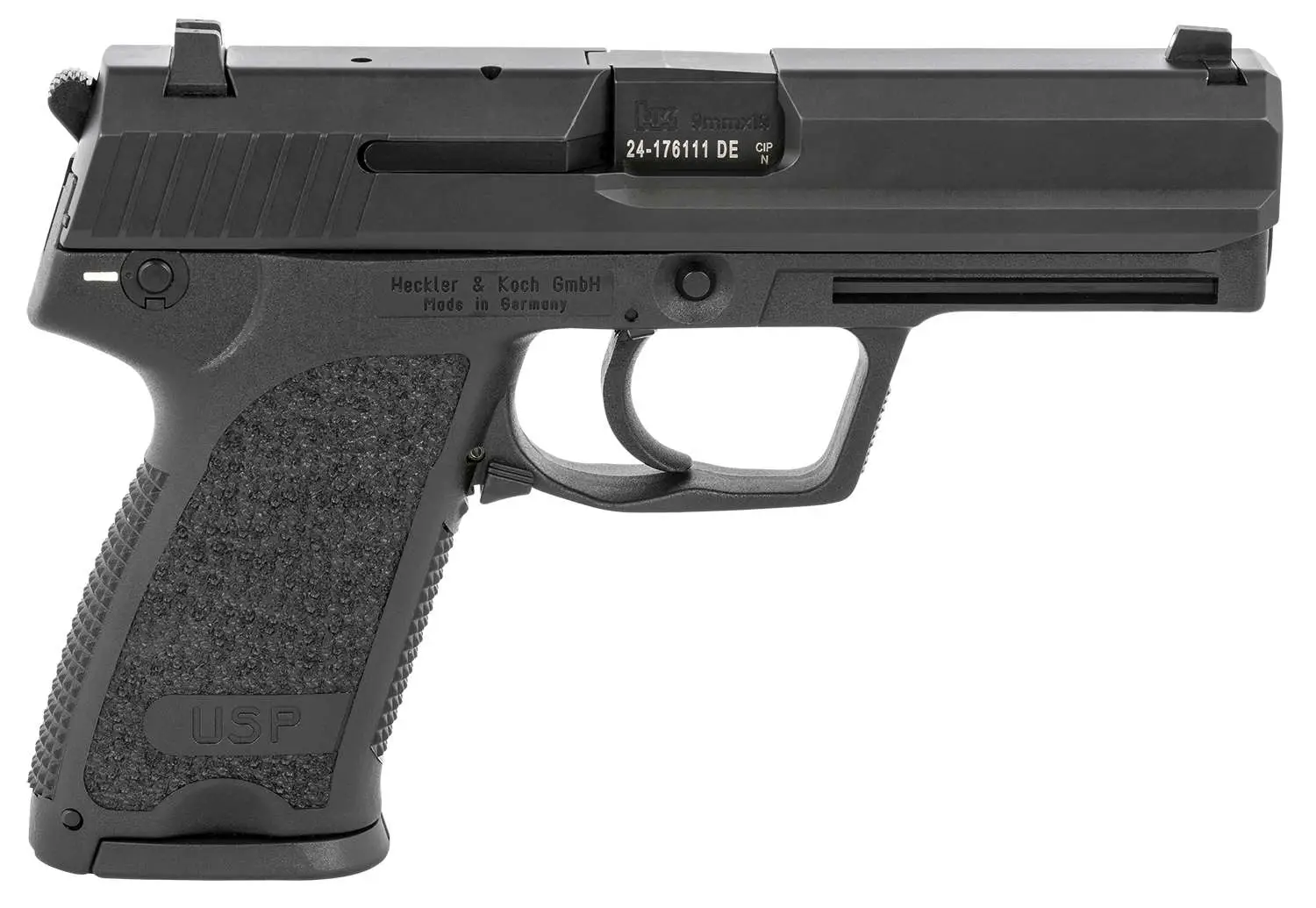 H&K USP V1 9mm 4.25" 10+1 Black Steel 81000309 | Bridgeport Equipment ...