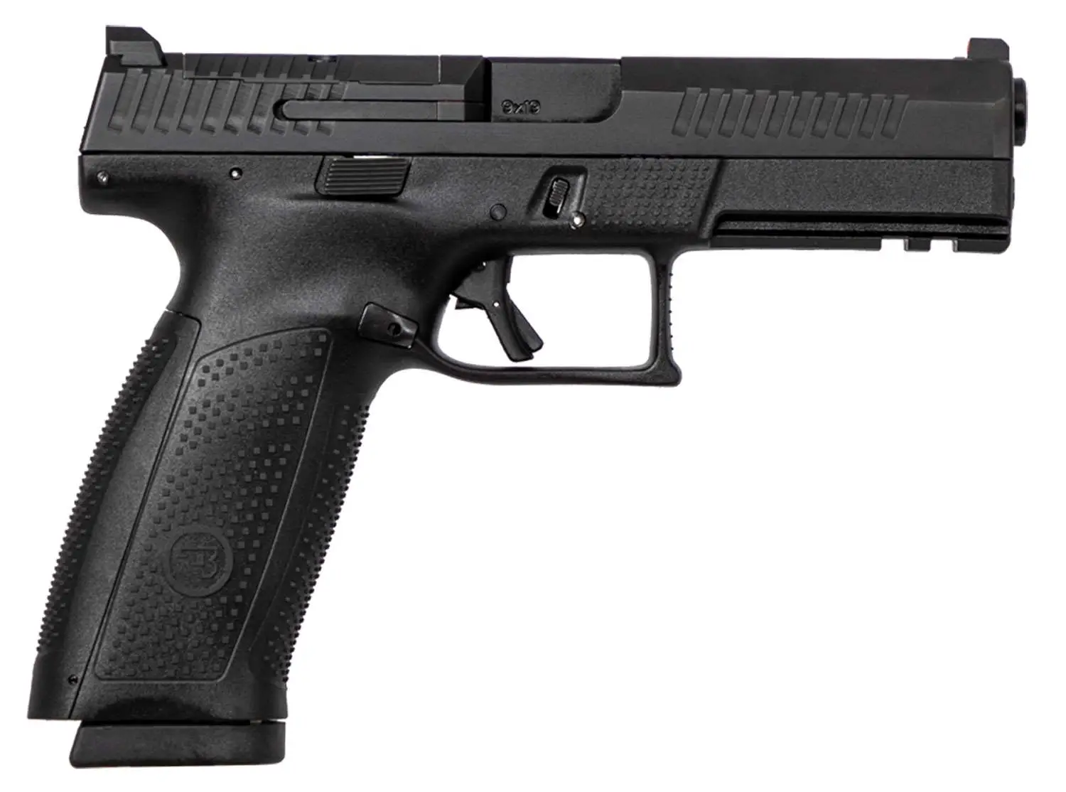 CZ 95150 P-10 Full Size Optics Ready 9mm Luger 4.50" 19+1 Black Black ...