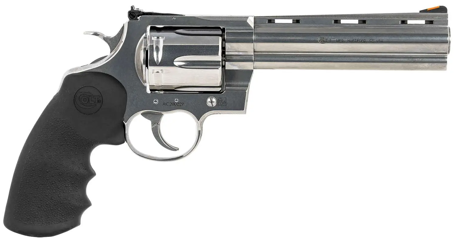 Colt ANACONDA-SP6RTS Anaconda 44 Mag 6" 6-Rd Stainless Black Hogue Grip ...