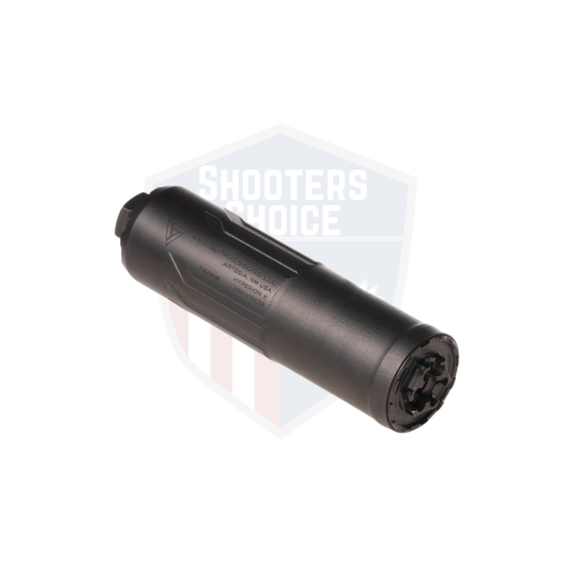 CGS Hyperion-K Compact 7.62 Suppressor, DLC Finish, Direct Thread (5 ...