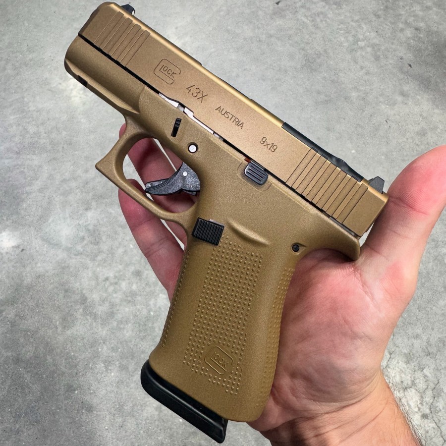 Glock PX435Z201FRMOSK 43X MOS (RMSc/ Holosun 407k Footprint) 9mm 3.41 ...