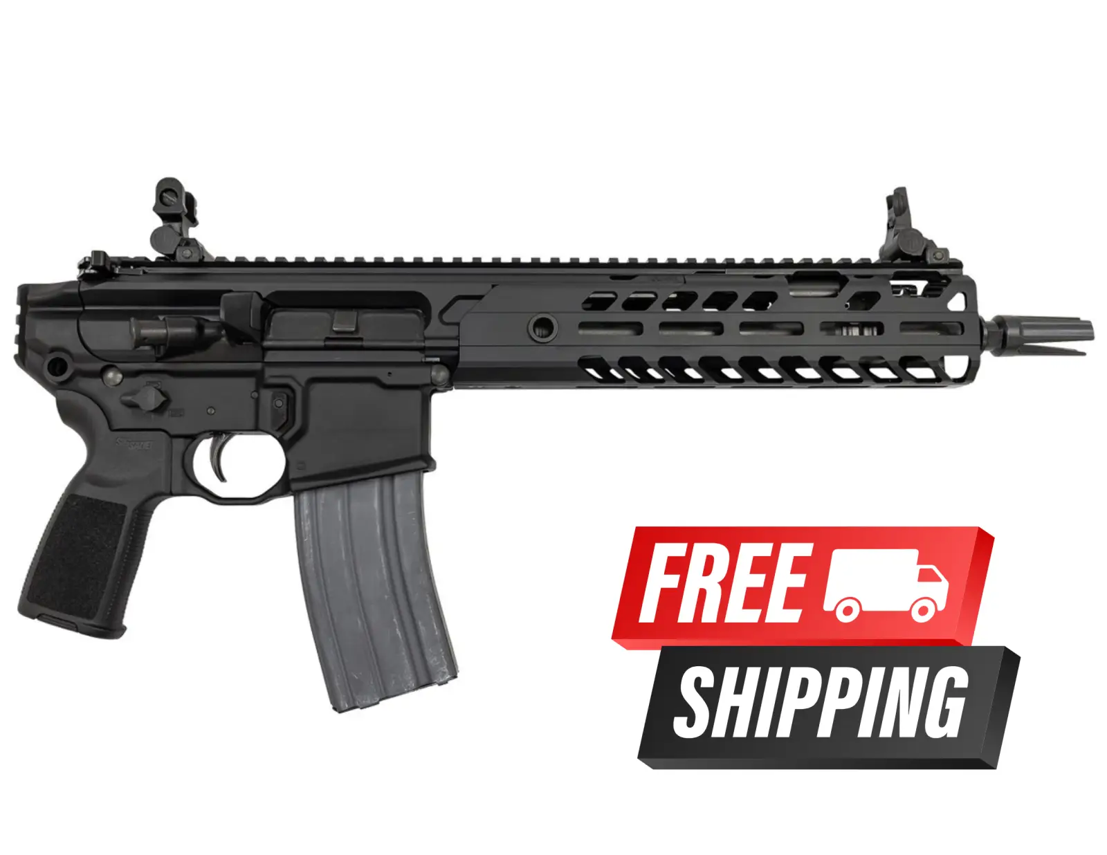 Sig Sauer WPMCX300B9BTAP MCX Virtus Pistol 300 Blackout 9" 30+1 Black ...