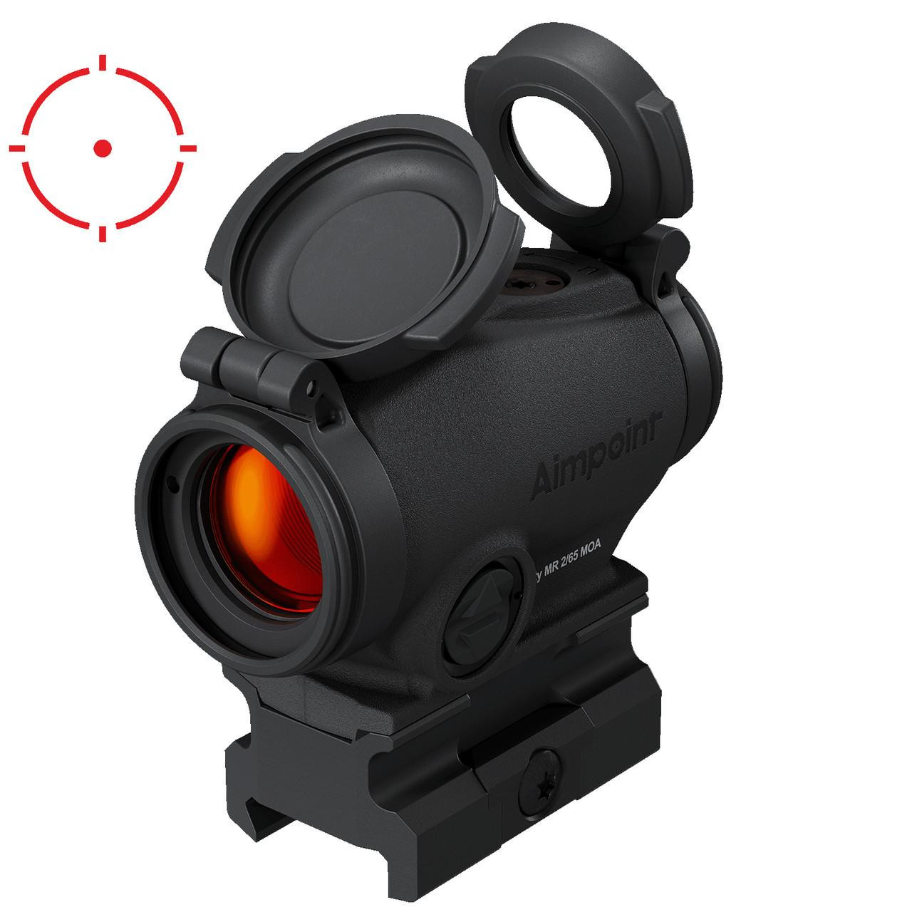 Aimpoint 200985 Duty RDS Multiple Reticle 2MOA Dot/65 MOA Circle 39mm ...