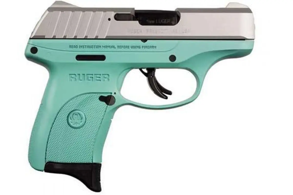 RUGER EC9s 9MM LUGER 3" BBL 7RD-TIFFANY FRAME w/SILVER SLIDE ...