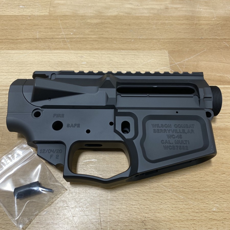 Wilson Combat WC15 Billet w/ Forward Assist AR15 Stripped Upper/Lower ...
